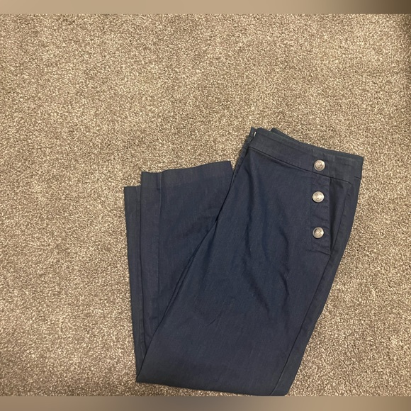 LOFT | Pants & Jumpsuits | Chambray Loft Dress Pants | Poshmark